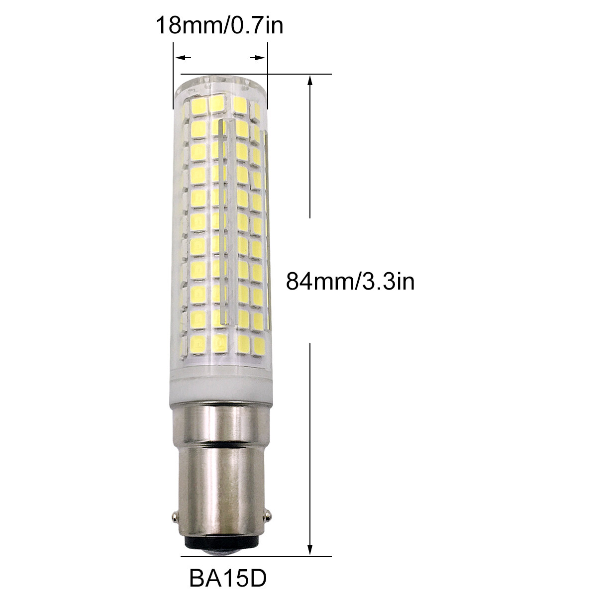 1x BA15D/Ba15 LED Lamp 136-2835 Light Bulb Ceramics Lights Lamp 10W ...
