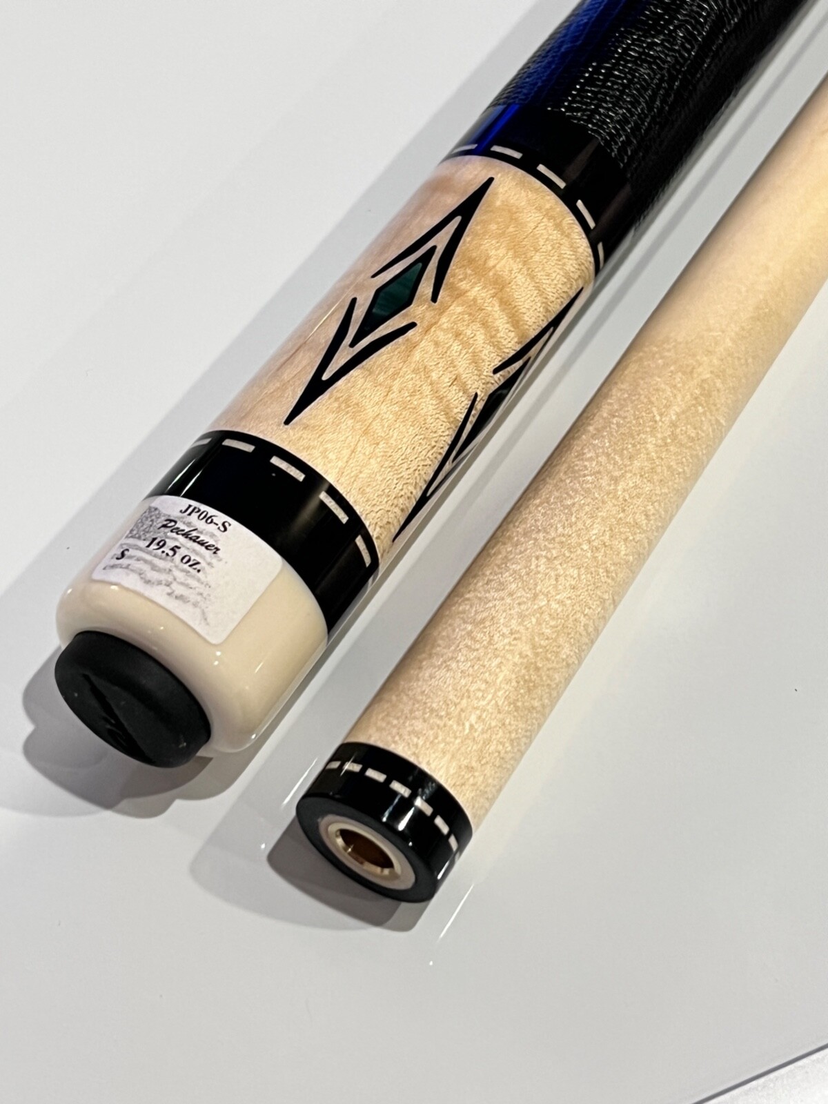 PECHAUER CUSTOM JP6S JP6 POOL CUE BLACK LEATHER UPGRADE NEW SHIPS FREE ...