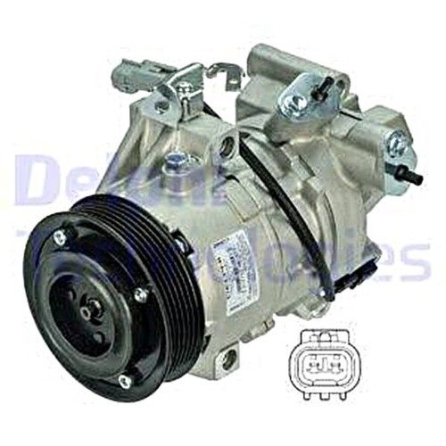 DELPHI AC Compressor For TOYOTA Auris Corolla Saloon Yaris / Vios 88310 ...