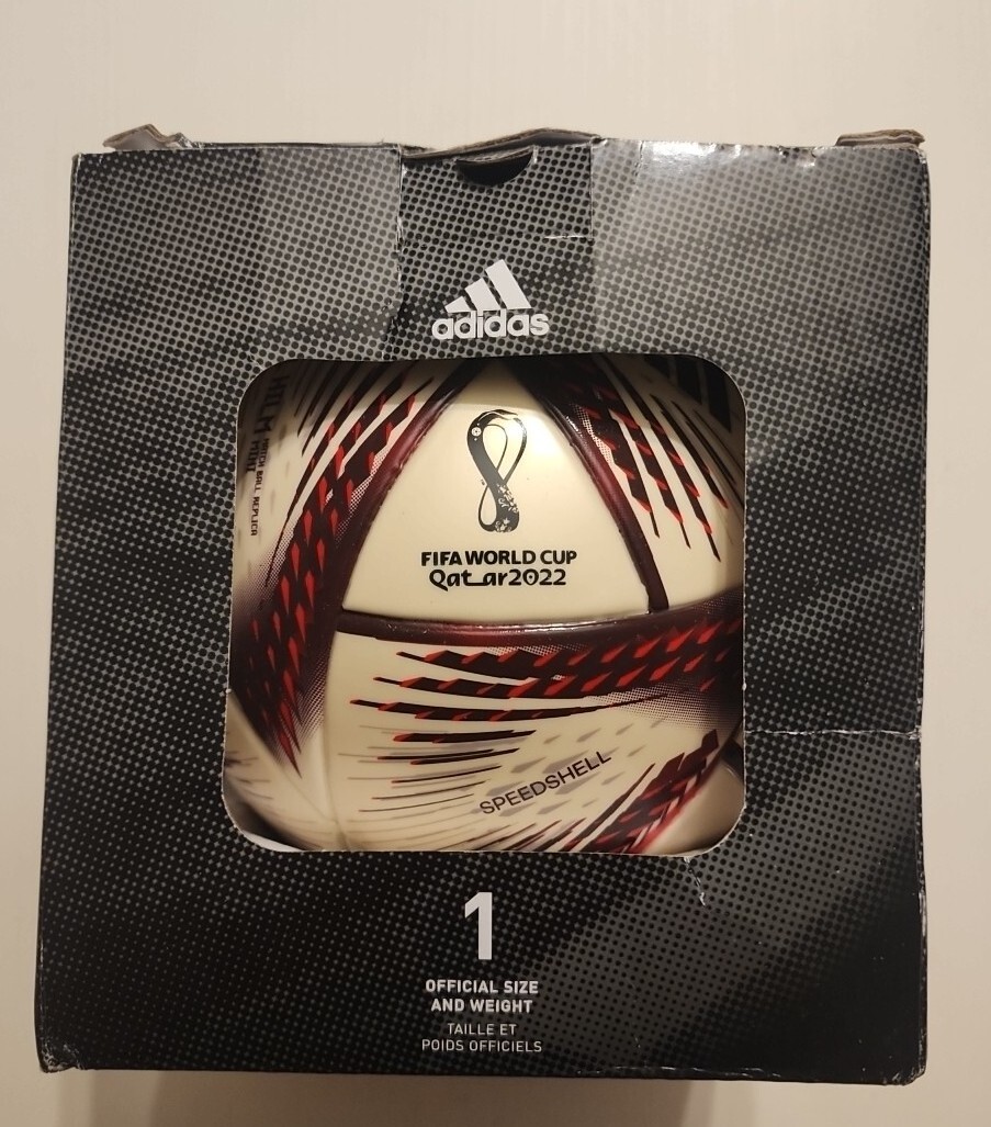 NEW! SOCCER BALL ADIDAS AL HILM QATAR 2022 | Grelly USA