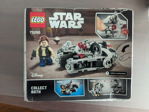 Crushed box LEGO 75295 Star Wars: Millennium Falcon Microfighter | eBay ...