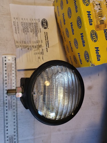 Hella Work Lamp Rubber Mountable 146mm 12V 10W / 60W Flood 1506 | eBay