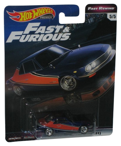 Hot Wheels Fast Rewind Fast & Furious (2017) Blue & Orange Nissan ...