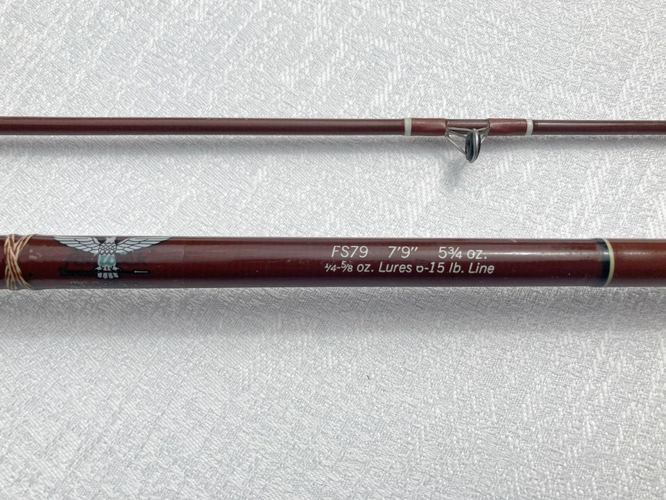 Vintage Fenwick FS79 7'9" Light Spinning Rod Original Tube | eBay
