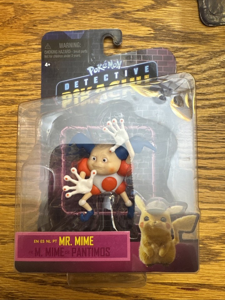 Pokemon Detective Pikachu Set Of 4 Pikachu Bulbasaur Psyduck Mr Mime ...