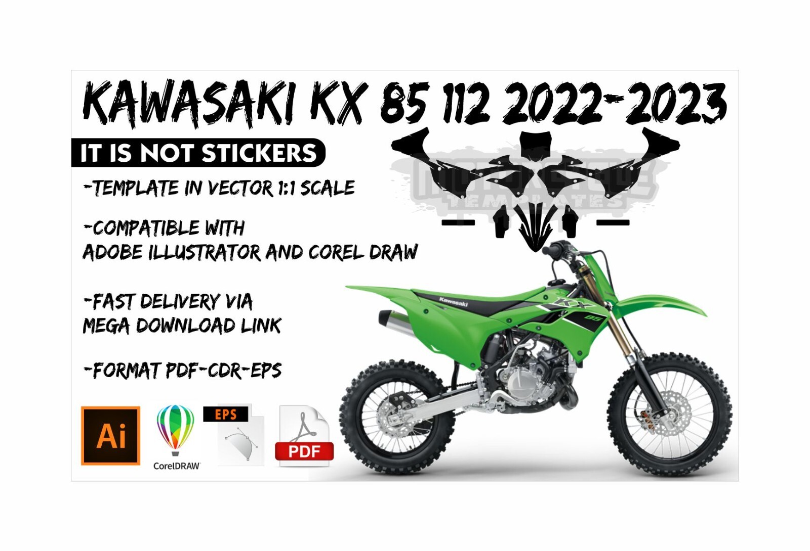 2022 Kx 85 Graphics