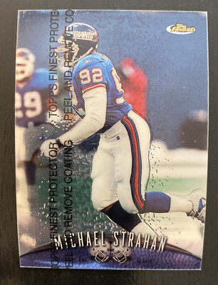 1998 Topps Finest #71 Michael Strahan New York Giants Football Card | eBay