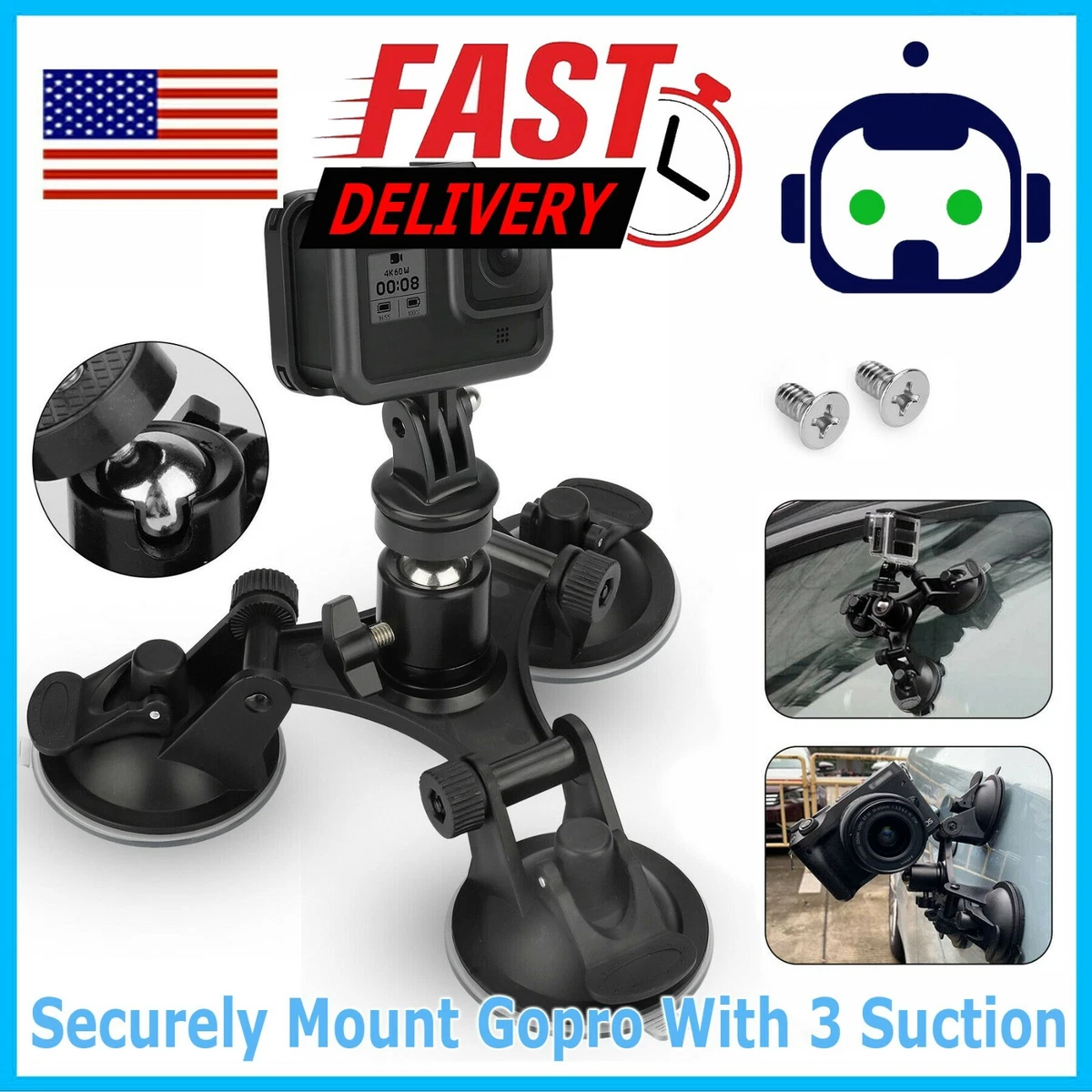 Gopro Hero 3 Mounting Accessories