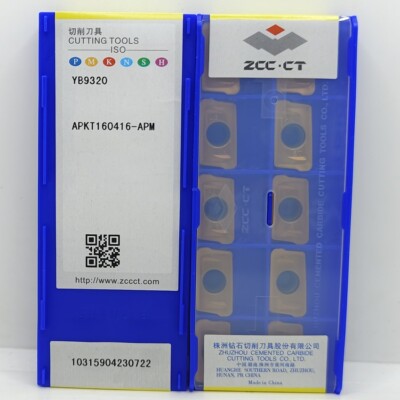 APKT160416-APM YB9320 ZCC.CT CNC carbide inserts Milling inserts 10Pcs ...