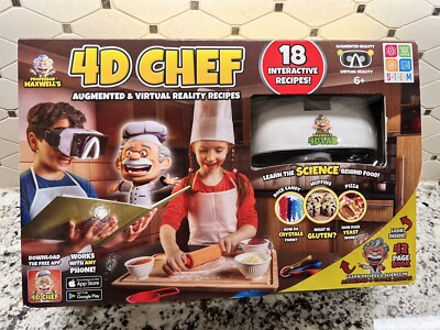 Professor Maxwell's 4D Chef Augmented Virtual Reality Science Recipes ...