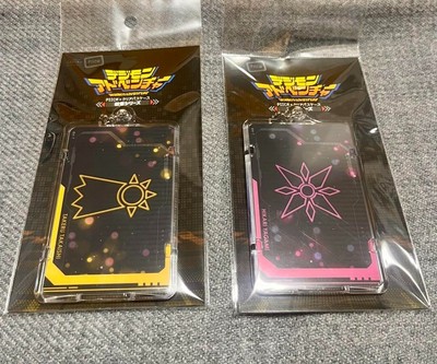 Digimon Adventure Piica Clear Pass Case Emblem of Hope Emblem of Light ...