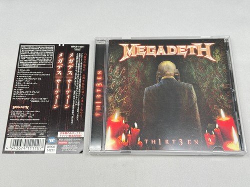[CD] Megadeth Th1rt3en Japan Import Bonus Track+1 | eBay