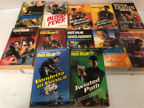 b Don Pendleton MACK BOLAN The Executioner Lot of 12 | eBay