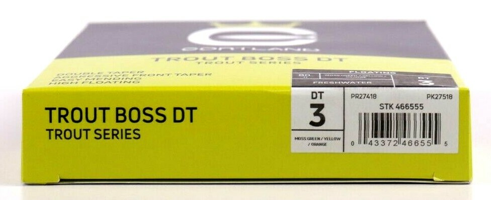 Cortland Trout Boss DT Fly Line - All Sizes - FREE FAST SHIPPING | eBay