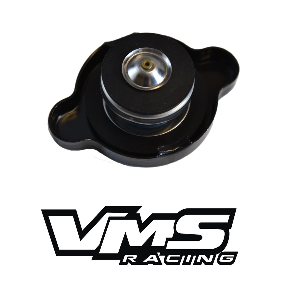 VMS RACING BLACK 1.3 KG HIGH PRESSURE RADIATOR CAP FOR 90-94 NISSAN ...