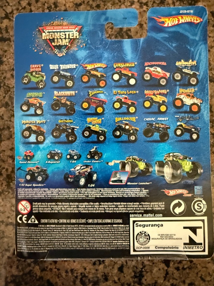 1/64 HOT WHEELS MONSTER JAM 20 BLACKSMITH | eBay