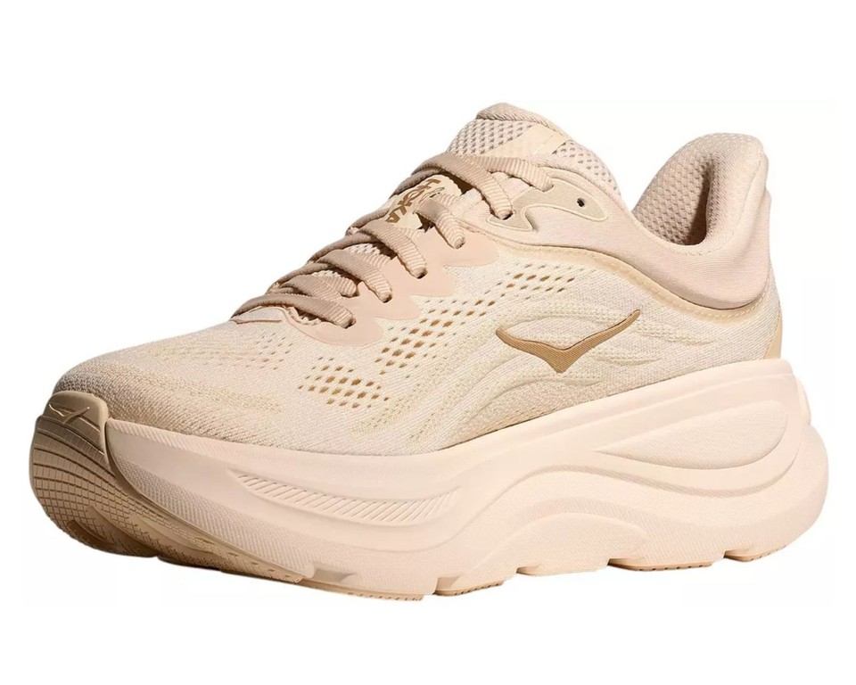 HOKA Women's Bondi 9 Running Shoes Color: Vanilla/Sandstone Size:9 | eBay