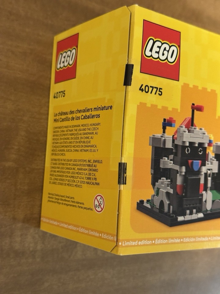 LEGO 40775 Mini Knight’s Castle NEW SEALED BLACK FRIDAY GWP | eBay