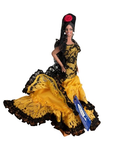 Vintage Spanish Flamenco Dancer Doll by Muñecas Marín | eBay