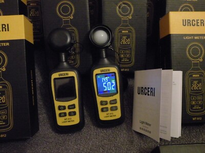 URCERI MT-912 Digital Light Meter ,‎ DLP, LCD Projector bright test ...
