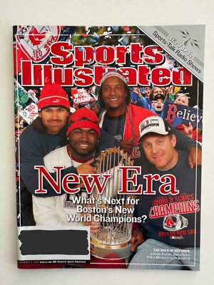 Sports Illustrated November 8, 2004 - Boston Red Sox 2004 World Series ...
