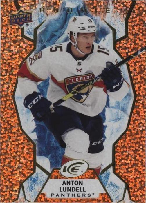 2021-22 Upper Deck Ice - Rookie Anton Lundell #101 Orange (RC) for sale ...