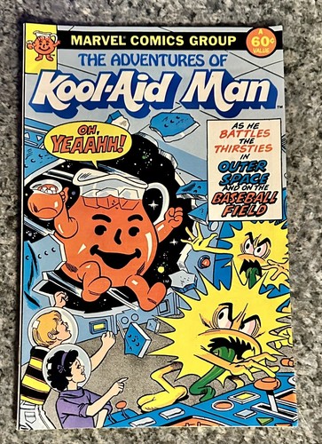 The Adventures of Kool-Aid Man #1 Marvel Comic 1983 General Foods Promo ...