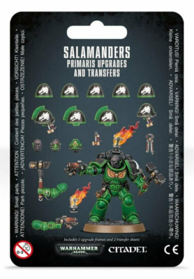 Salamanders Upgrades Transfer Sheets Primaris Space Marine NEW BOX ...