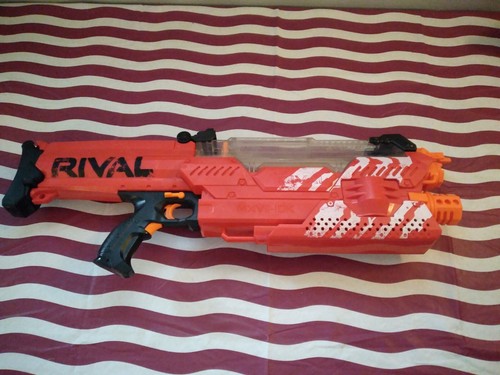 Nerf Rival Nemesis Blaster MXVII-10K - Red (B8240US20) - No Nerf Balls ...