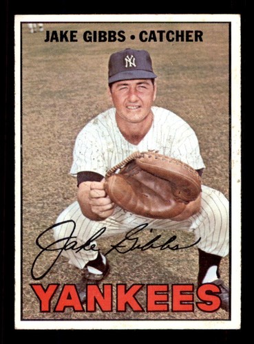 1967 Topps Baseball #375 Jake Gibbs VG/EX *e3 | eBay