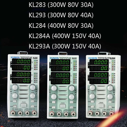 New Dual Channel DC Electronic Load Tester LED Drive-power Battery Load ...