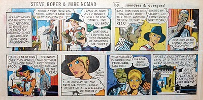 Steve Roper & Mike Nomad - full color Sunday comic page - September 7 ...