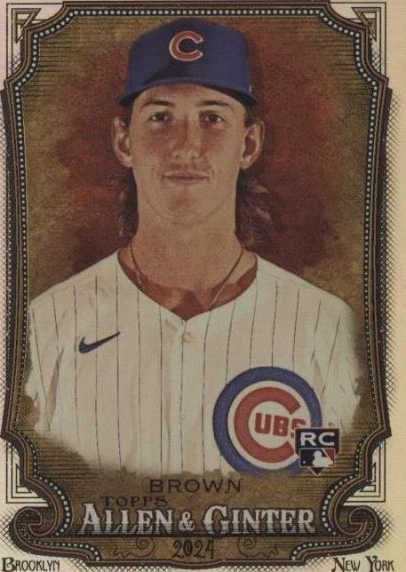 2024 Topps Allen & Ginter - Ben Brown #212 Silver Portrait (RC) for ...