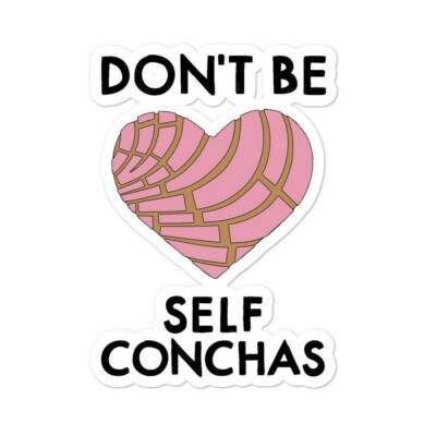 Concha Pan Dulce Loteria Sticker 4x4 Fiesta Mexican Mexicana Mexico ...