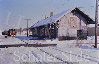 Original Slide Milwaukee Road Waupun WI station March 1979 | eBay