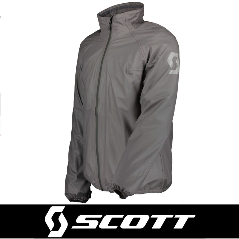 SCOTT ERGONOMIC PRO DP RAIN JACKET MOTORCYCLE WATERPROOF OVER JACKET ...