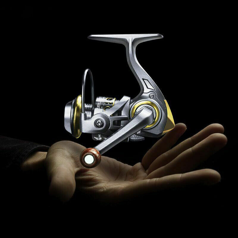 12+1BB Mini Fishing Reel Aluminum Spool Metal Small Spinning Reel ...
