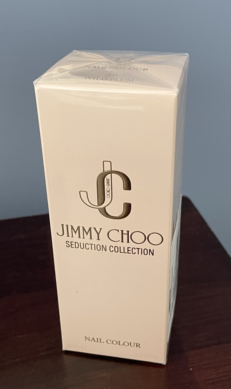 NIB SEALED Jimmy Choo JC Nail Polish Seduction Collection WILD PLUM 003 ...