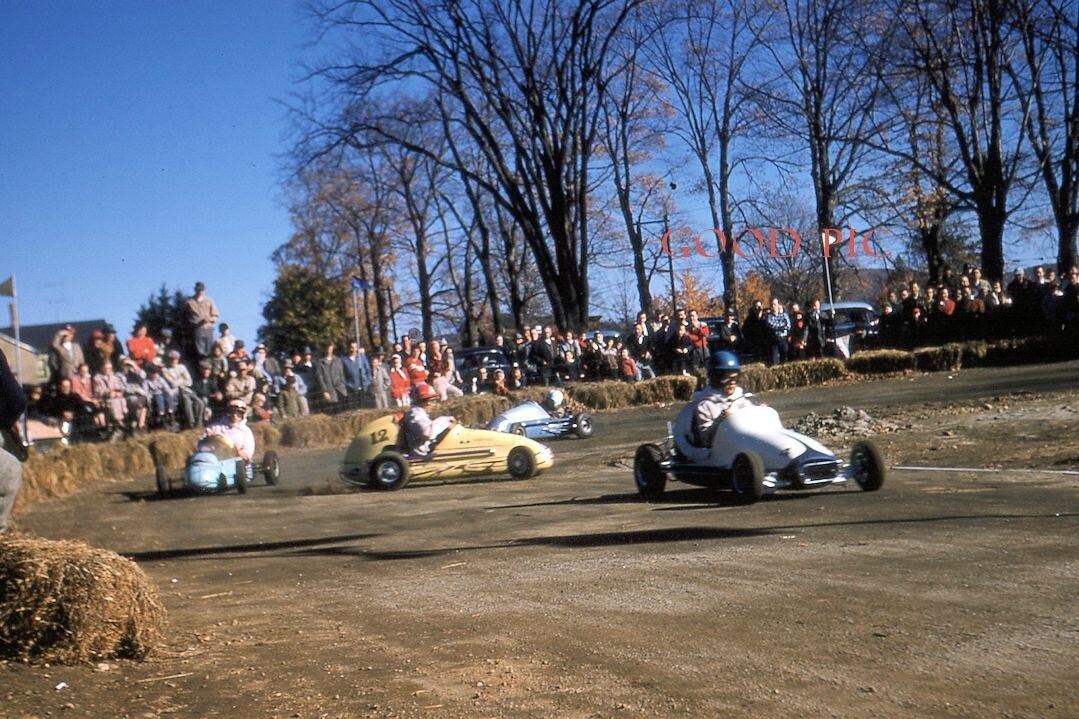 #GM14- hh Vintage 35mm Slide Photo-Midget Car Racing- Race- Red ...