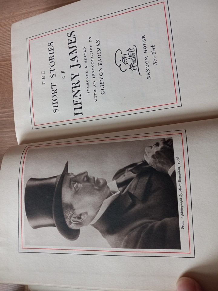 Clifton Fadiman THE SHORT STORIES HENRY JAMES Modern Library 4th ...