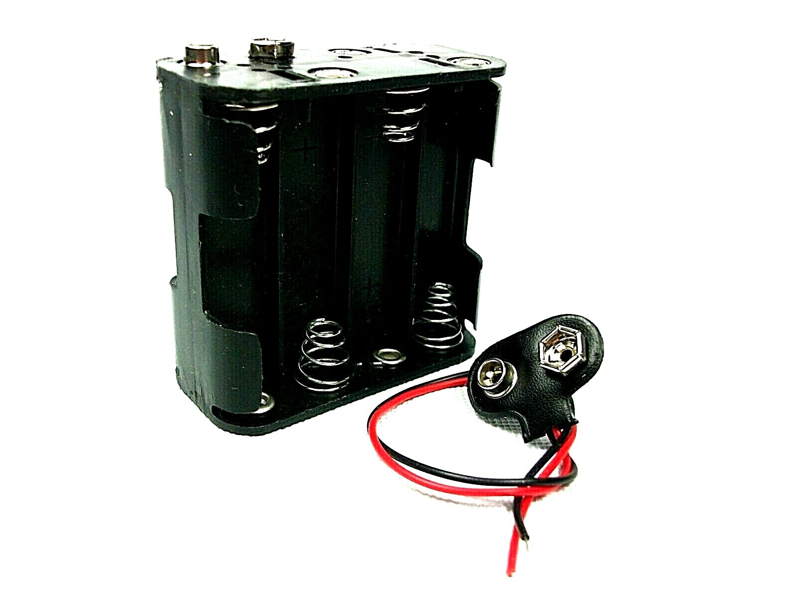 12 Volts DC Battery Holder 8xAA Snap Fit ( 2-Pack! ) by Pro Power NEW ...