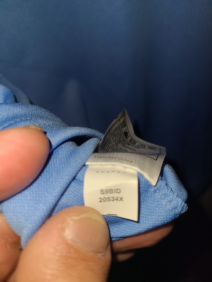 Nike University Of North Carolina Tar Heels blue NCAA Mens sz Lg newww ...