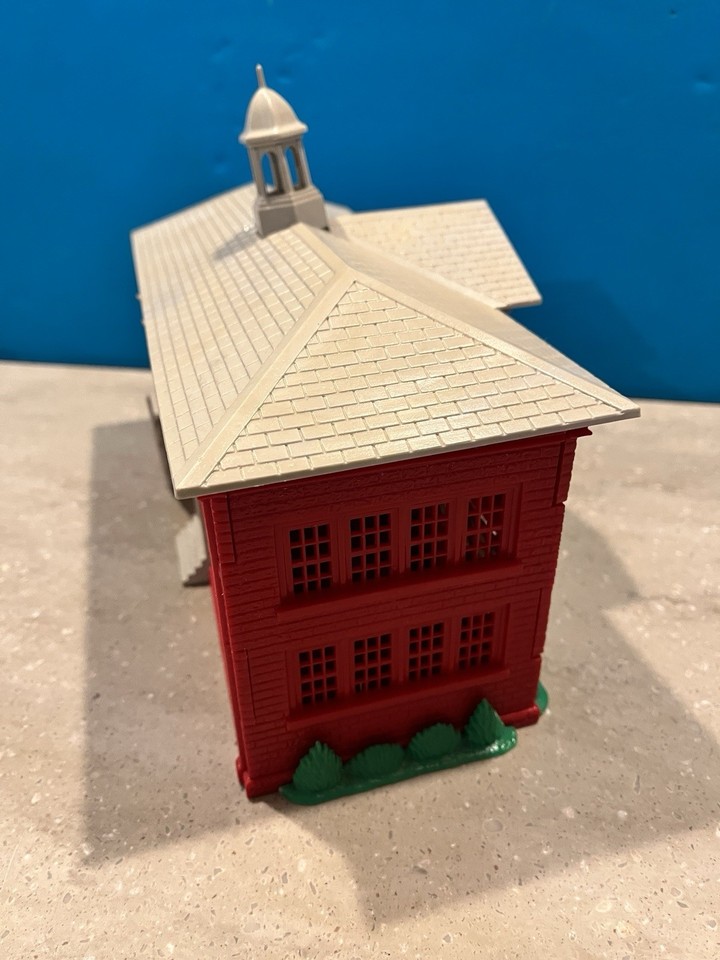 Vintage 1950s Louis Marx Marxville Plastic School House Model Toy ...