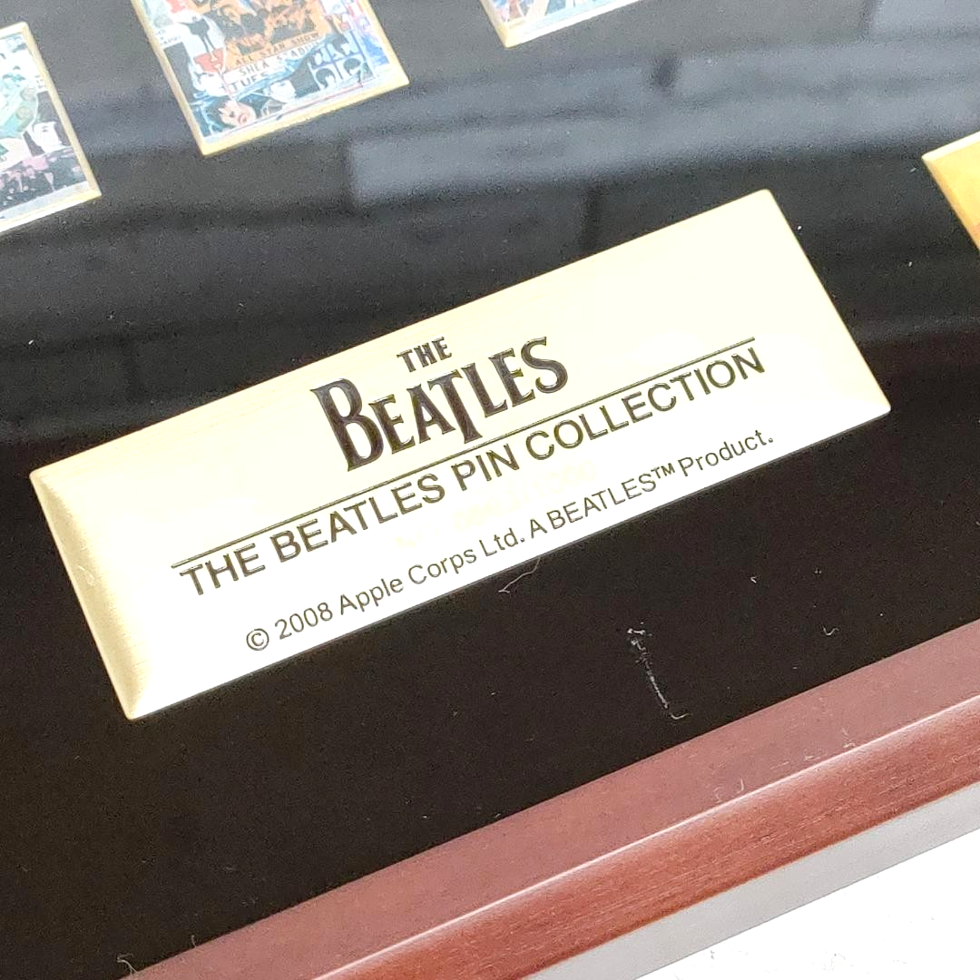 The Beatles Official 23 Album Pin Set Framed Limited 1000 Handmade ...