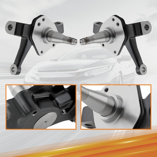 Forged Steel Front 2" Drop Spindles For Ford Mustang II Pinto 1974-1978 ...