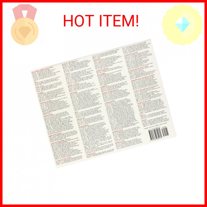 Catholic Verse Finder ("Bible Cheat Sheet") English version | eBay