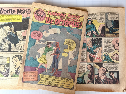 VINTAGE 1960’s Comic Book Lot NO COVERS Marvel and more | eBay