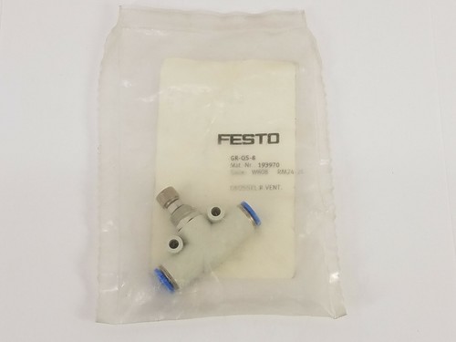 FESTO GR-QS-8 (193970) One Way Flow Control Valve (Connection Size 8mm ...