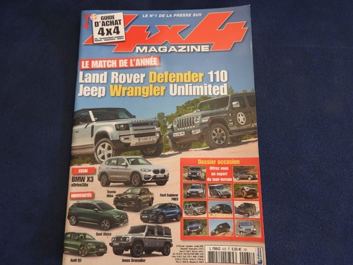 revue 4X4 magazine land rover defender / jeep wrangler 2020 | eBay