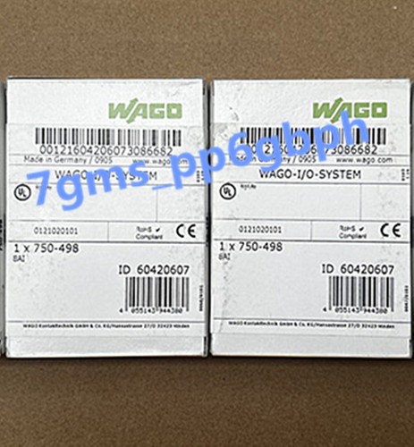 1 PCS NEW IN BOX WAGO Analog Input PLC module 750-498 | eBay